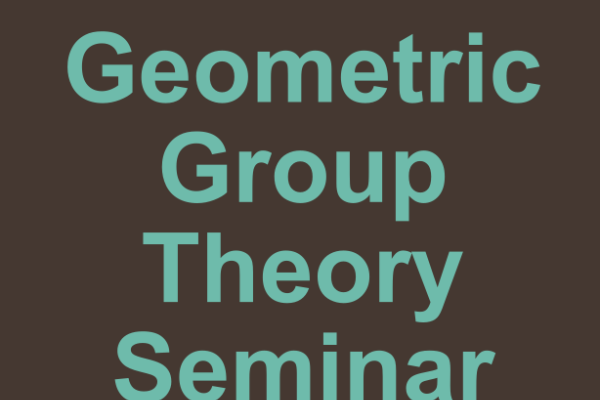 Geometric Group Theory Seminar - Marcin Sabok | Department of Mathematics