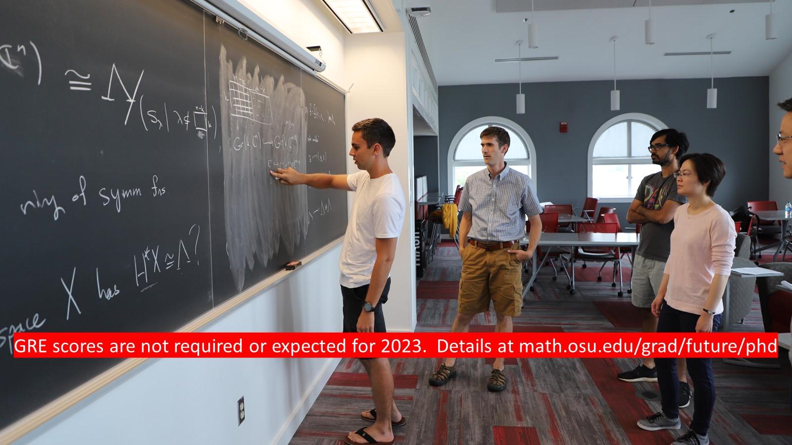 Graduate Admission Overview | Department of Mathematics